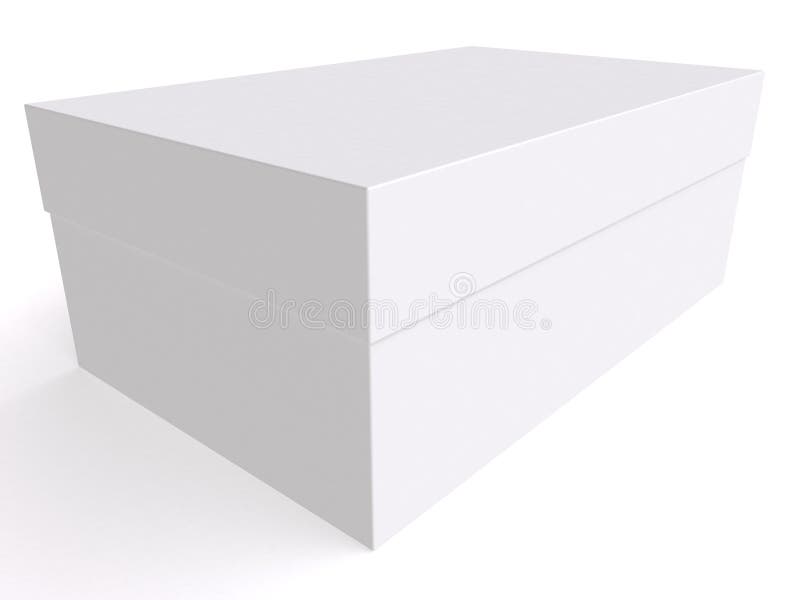 Rectángulo en blanco 3d stock de ilustración. Ilustración de personalizado - 6333129