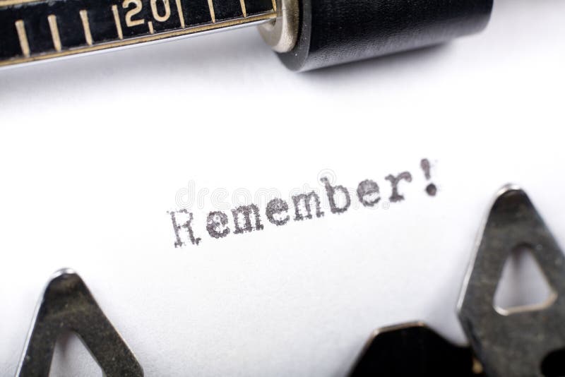 Recuerde imagen de archivo. Imagen de escritura, memoria - 3547577