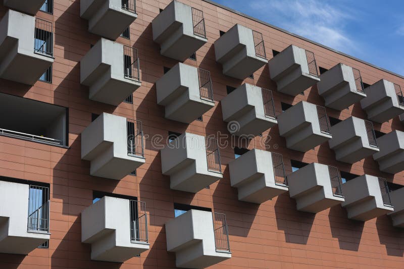 Recurring Architecture and Geometric Shapes: Small Balconies of a ...