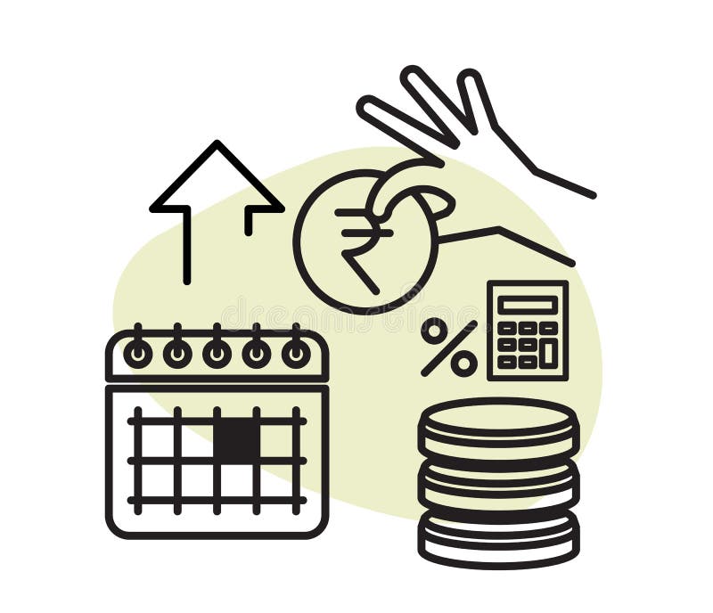 Recurring Deposit Benefits - Illustration Stock Illustration ...