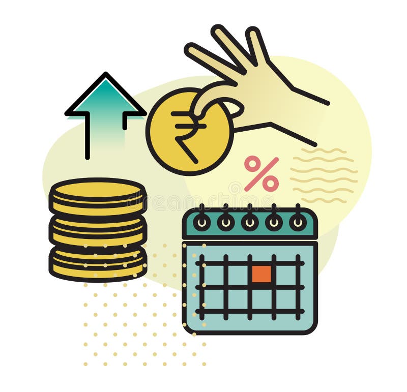 Recurring Deposit Benefits - Illustration Stock Illustration ...