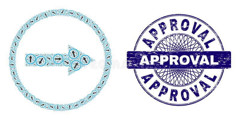 Right Rounded Arrow Recursive Collage of Right Rounded Arrow Items and ...