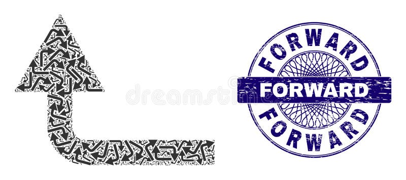 Turn Forward Fractal Composition of Turn Forward Items and Grunge ...