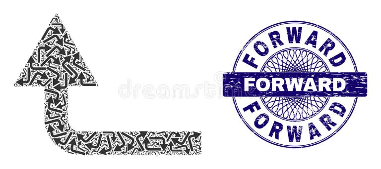 Turn Forward Fractal Composition of Turn Forward Items and Grunge ...