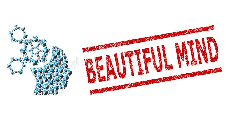 Beautiful mind stock illustration. Illustration of backdrop - 12254394