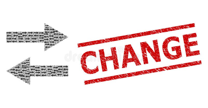 Horizontal Flip Arrows Fractal Mosaic of Horizontal Flip Arrows Items ...