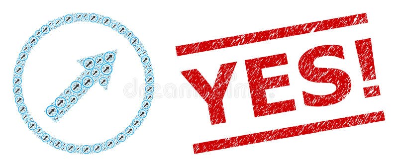 Up-Right Rounded Arrow Recursive Collage of Up-Right Rounded Arrow ...