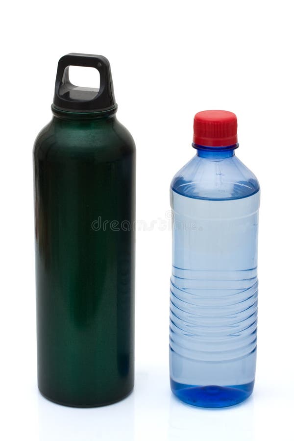 Recyclable Alternative To Plastic for Bottle Water Stock Image - Image ...