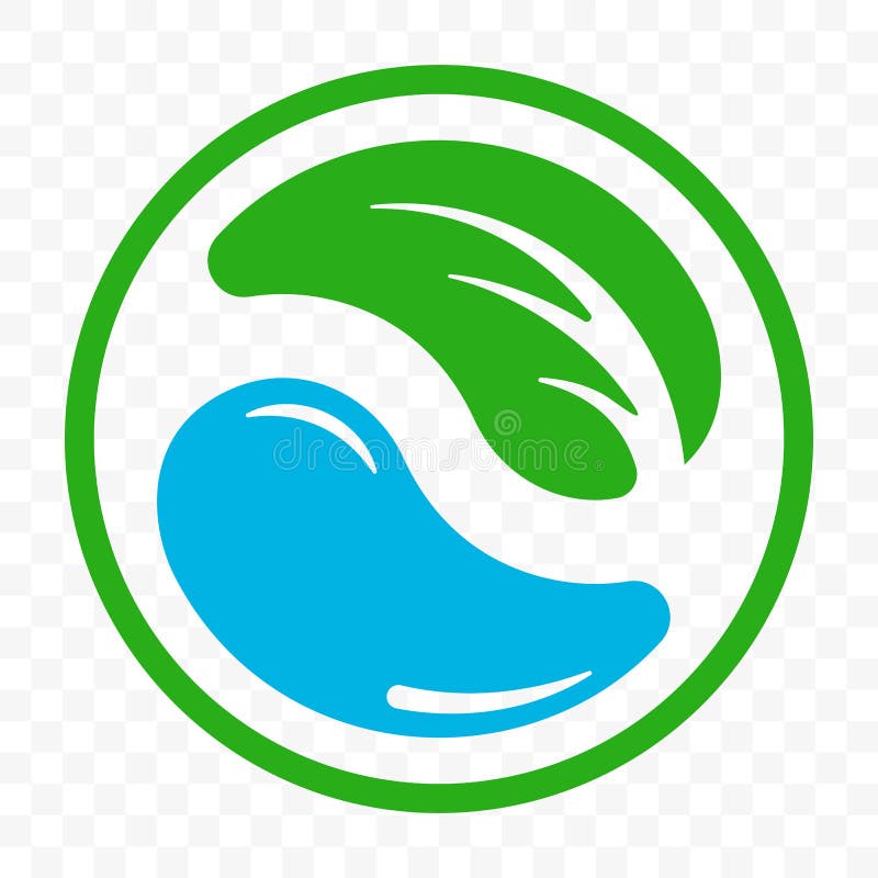 Recyclable Icon, Biodegradable Plastic Free Package Logo Template. Bio ...