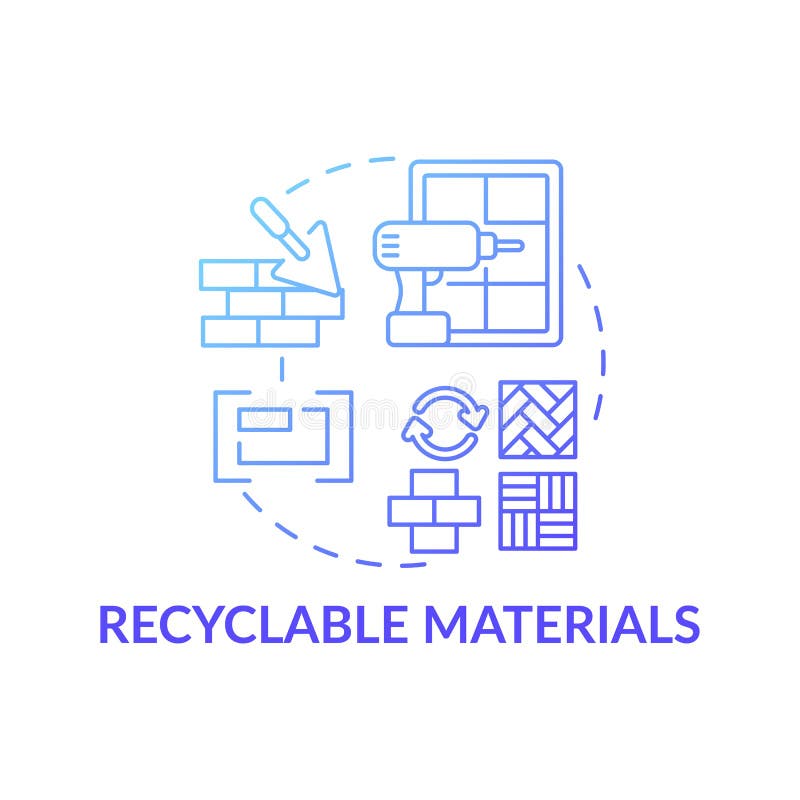 Recycle Building Materials Stock Illustrations – 136 Recycle Building ...