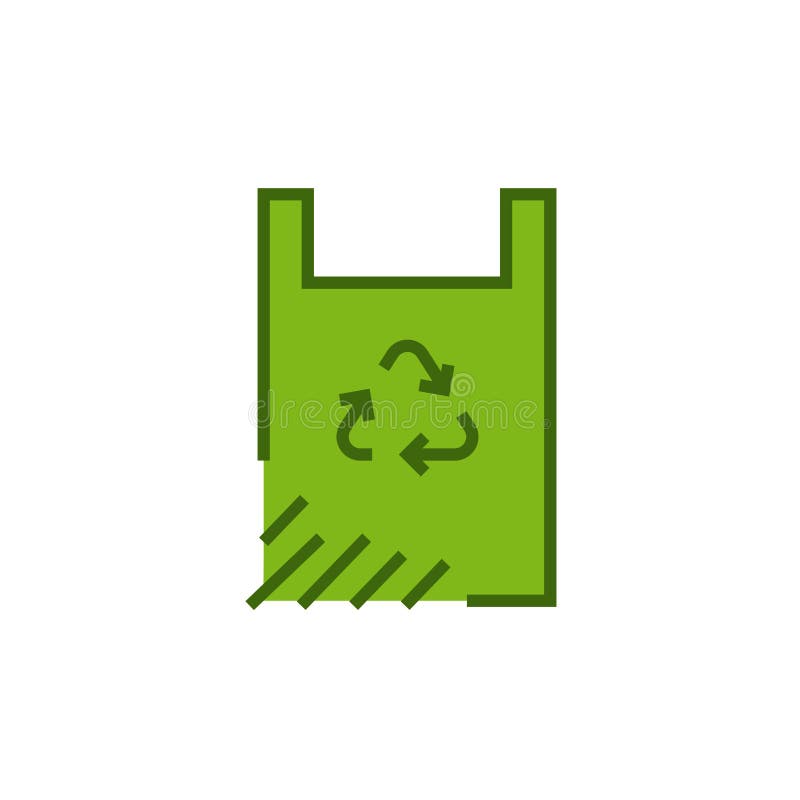 Recyclable Package Icon. Eco Friendly Vector Illustration Stock Vector ...