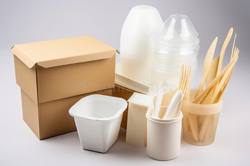 Recyclable Packaging Made of Paper, Cardboard and Plastic Materials ...