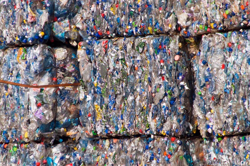 Plastic recycling - waste stock photo. Image of center - 15363298