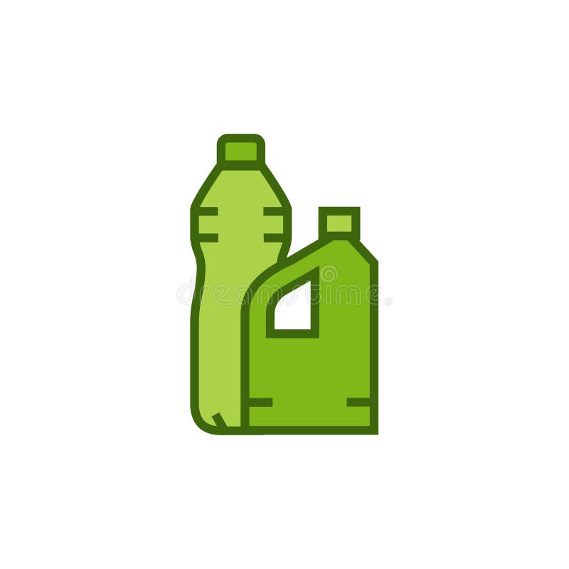 Recyclable Plastic Icon. Garbage Recycle Vector Illustration Stock ...