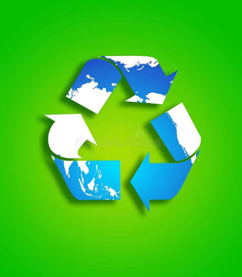 Recycle 6 stock illustration. Illustration of environmental - 1013893