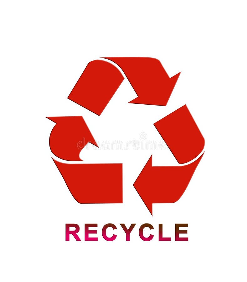 Recycle 6 stock illustration. Illustration of environmental - 1013893