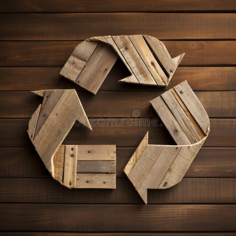 Recycle Arrow Image Generative AI Stock Illustration - Illustration of ...