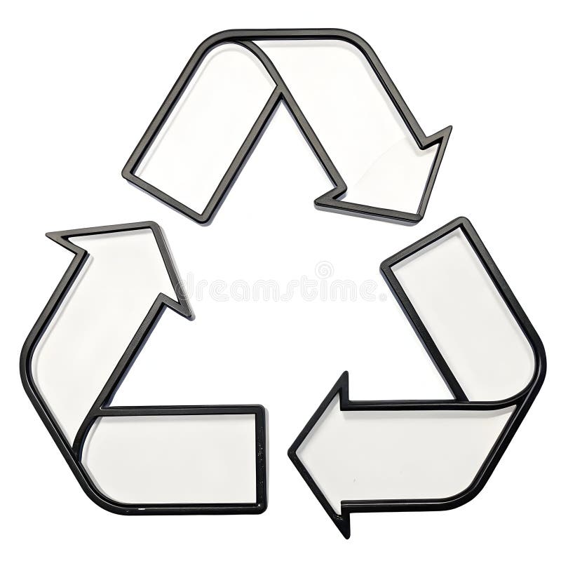Recycle Arrow stock illustration. Illustration of global - 357392045
