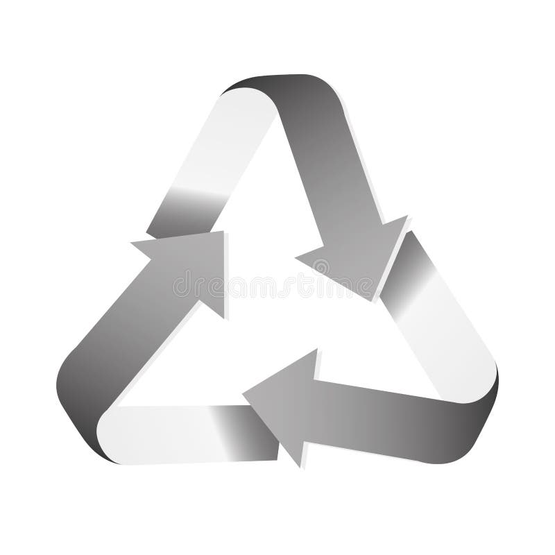 Recycle arrows icon image stock vector. Illustration of concept - 79416360