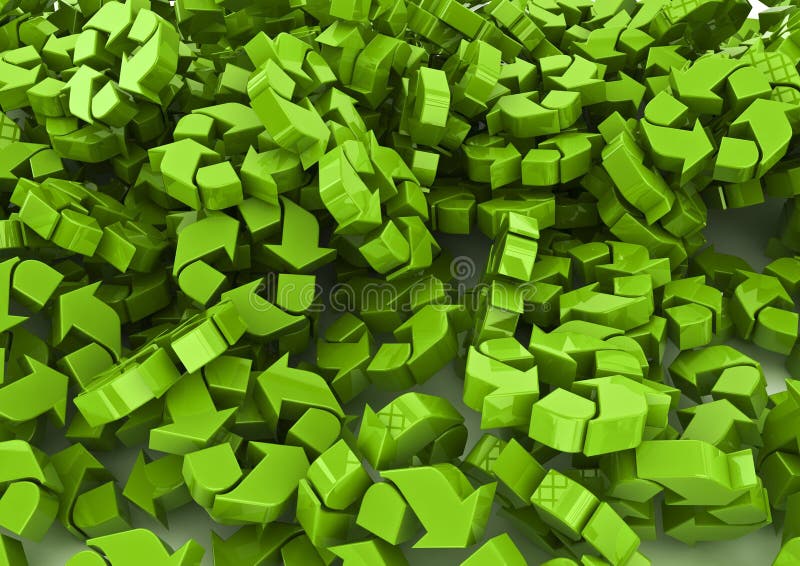 Recycle background stock illustration. Illustration of ecological ...