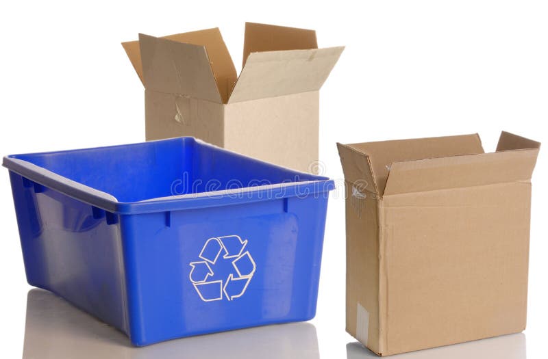 Recycle box stock image. Image of nature, recyclables - 6334653