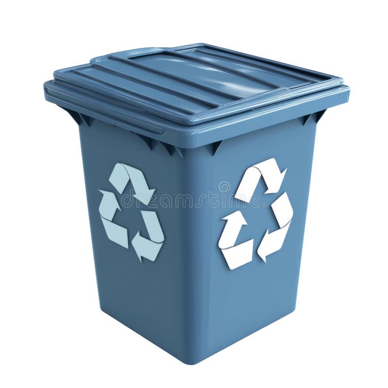 Recycle Bin Container for Waste Sorting, Environmental Conservation ...