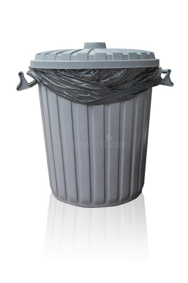 Recycle Bin Trash Bin with Recycle Logo on Wood Background Classic ...