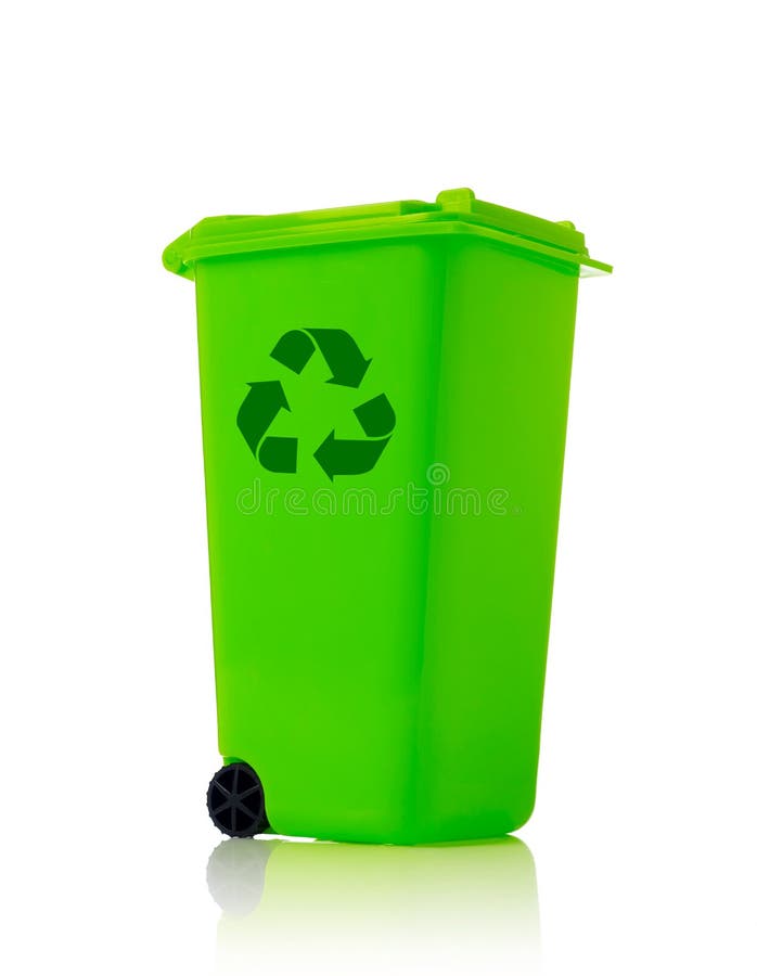 Recycle bin stock photo. Image of cleanup, conservation - 55310420