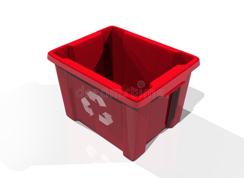 Recycle bin red stock illustration. Illustration of environment - 7075914 Recycle bin red stock illustration. Illustration of environment - 7075914