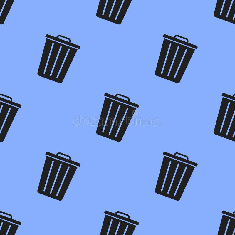 Recycle Bin, Trash Bin in 3 Form. Stock Vector - Illustration of ...