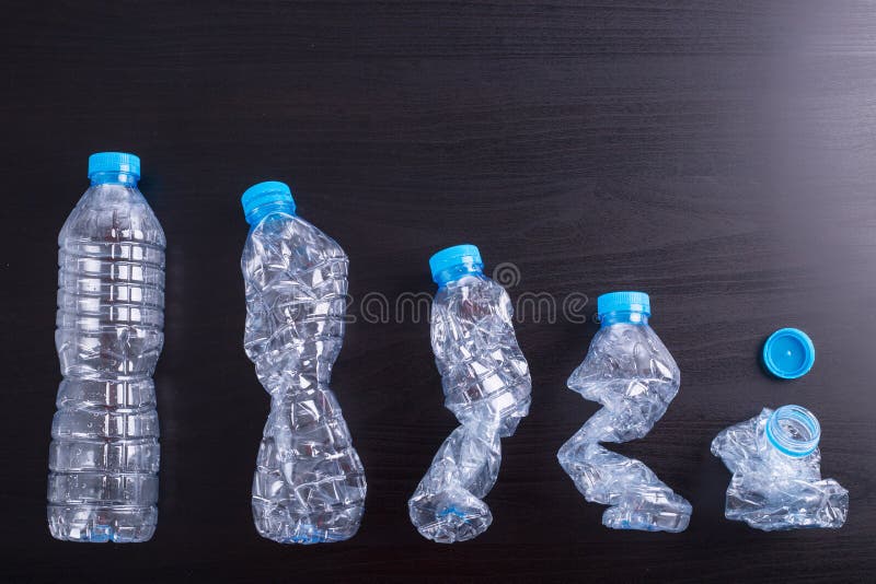 Recycle bottles used stock image. Image of ecology, recycle - 69766297