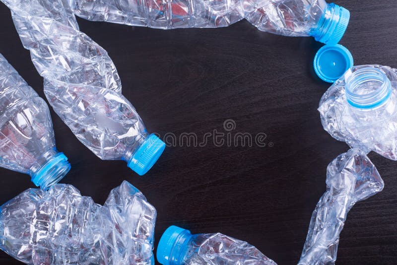Recycle bottles used stock image. Image of waste, bottle - 69766839