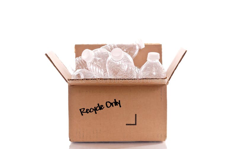 Recycle only Box stock image. Image of home, planet, concept - 19886661