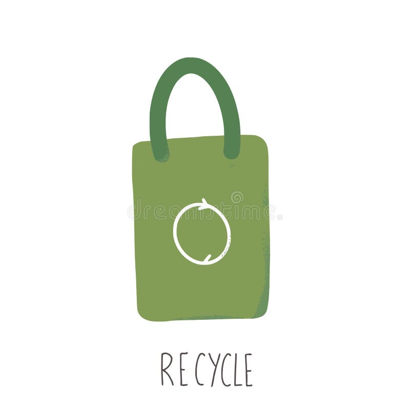 Recycle Clothes Sign. Vector Eco Friendly Emblem Stock Vector ...