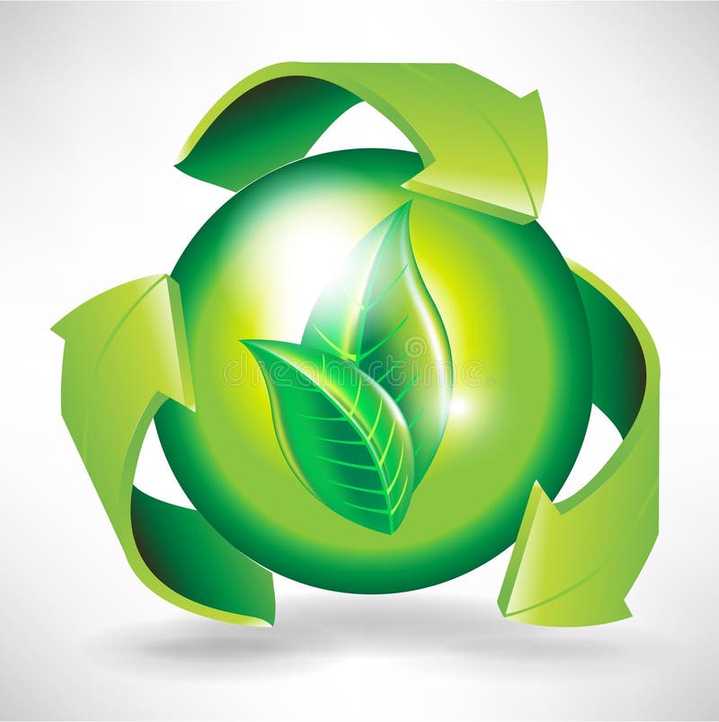 Recycle Concept with Arrows and Sphere Stock Vector - Illustration of ... Recycle Concept with Arrows and Sphere Stock Vector - Illustration of ...