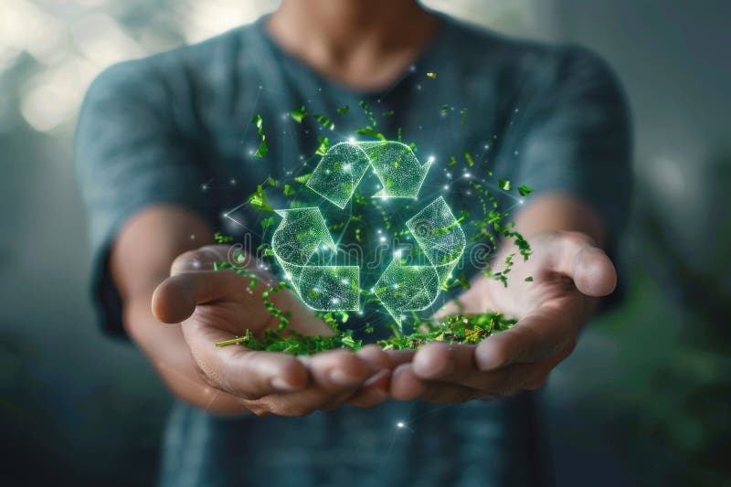 Recycle Concept. Ecological Waste Management and Sustainable ...