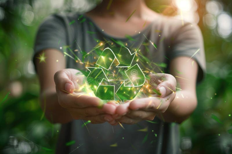 Recycle Concept. Ecological Waste Management and Sustainable ...