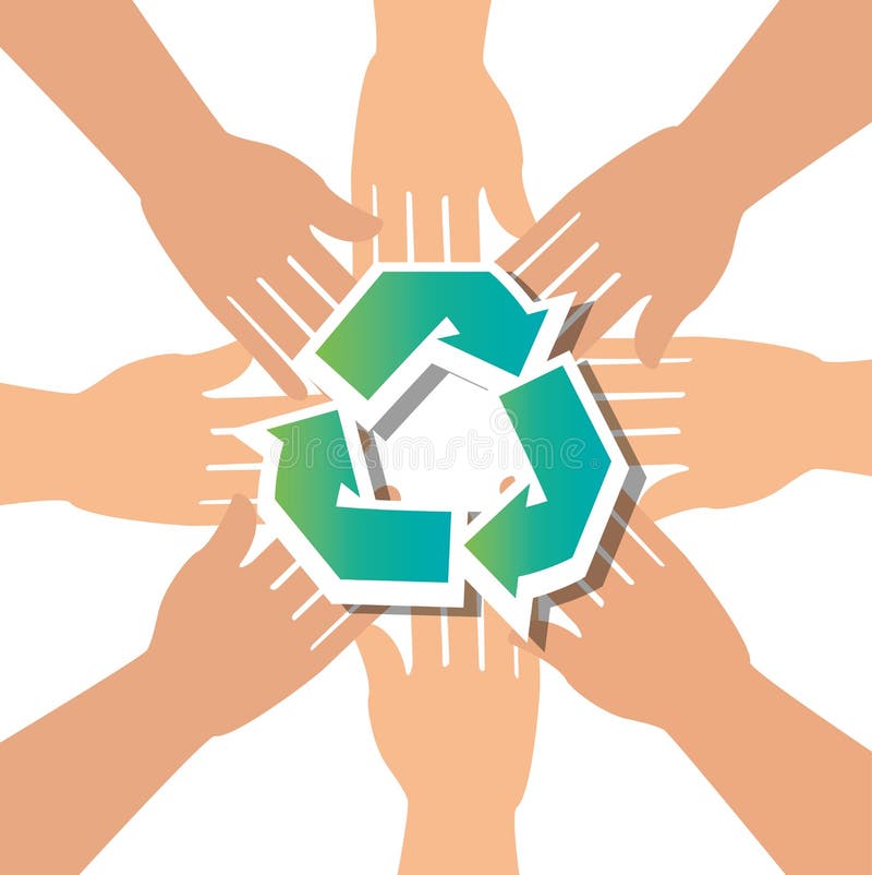 Hand unity concept stock vector. Illustration of billboard - 33126987