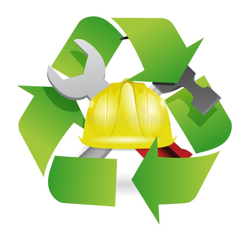 Green Construction stock illustration. Illustration of icon - 8631536