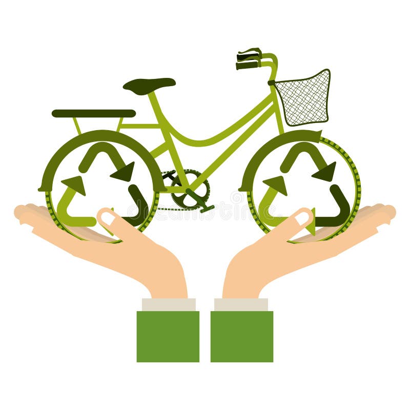 Recycle design stock vector. Illustration of label, ecological - 43885892