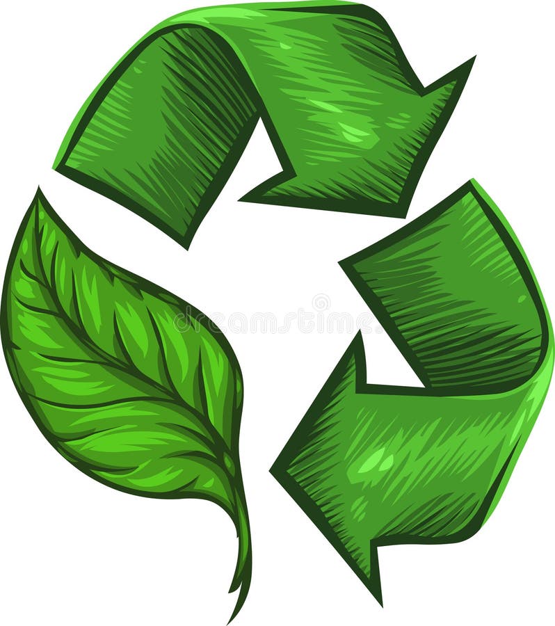 Recycle for the Environment Stock Vector - Illustration of recycle ...