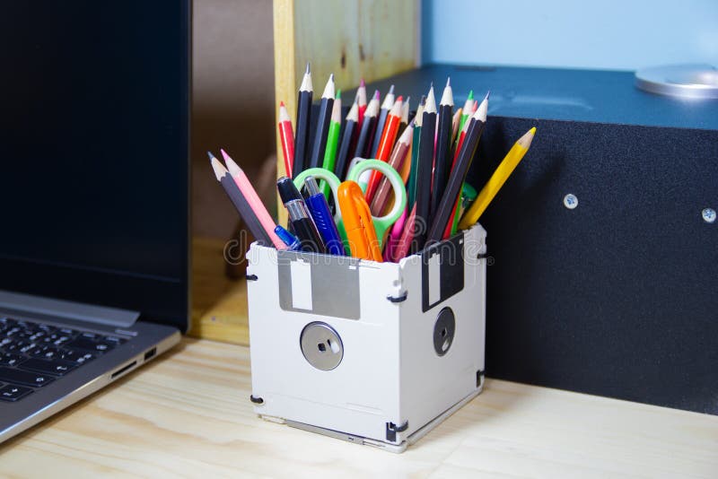 Recycle Floppy Disk, Creative Objects Used for Store Supplies Such As ...