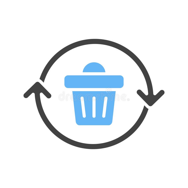 Recycle Icon Image. stock vector. Illustration of symbol - 290216957