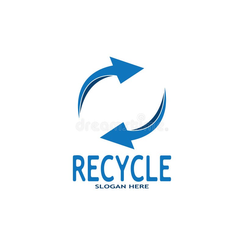 Recycle Icon - Recycling Symbol Reuse Vector Graphics Logo Stock ...