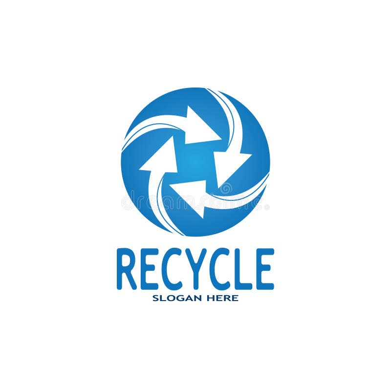 Recycle Icon - Recycling Symbol Reuse Vector Graphics Logo Stock ...