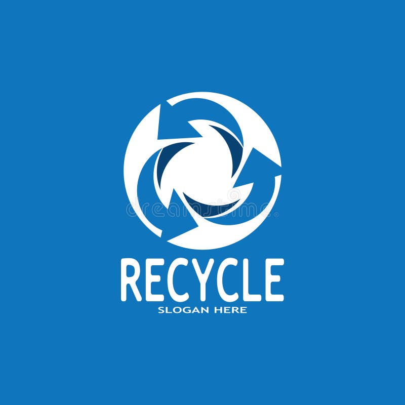 Recycle Icon - Recycling Symbol Reuse Vector Graphics Logo Stock ...
