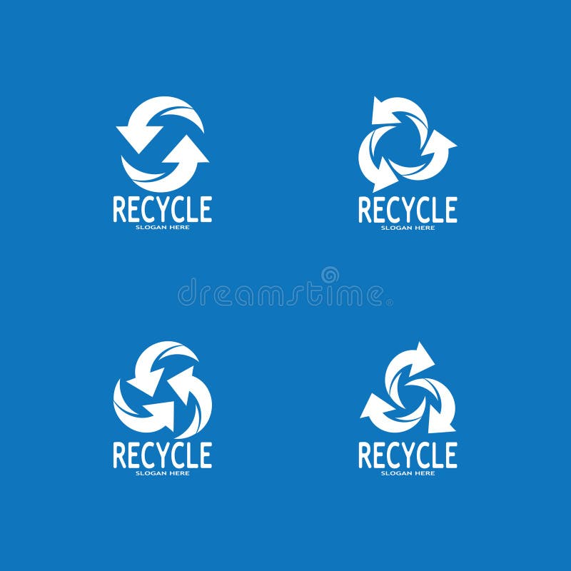 Recycle Icon - Recycling Symbol Reuse Vector Graphics Logo Stock ...