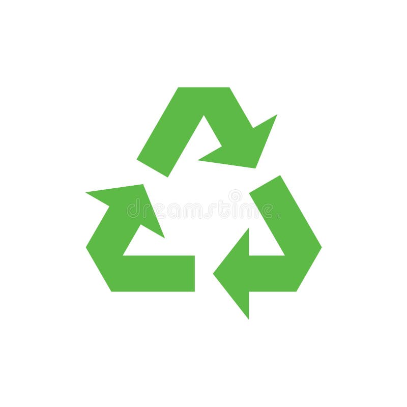 Recycle Icon, Recycle Recycling Symbol. Vector Illustration Stock ...