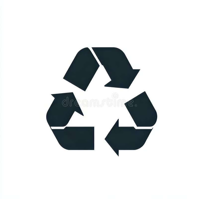 The Recycle Icon Symbolizes the Circular Economy and the Preservation ...