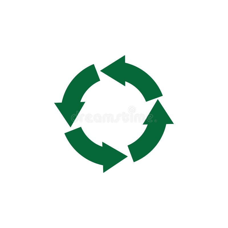 Recycle Icon, Recycle Icon Vector, in Trendy Flat Style Recycle Icon ...